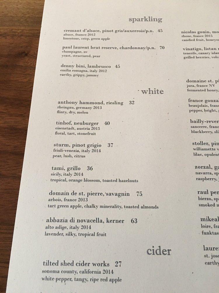 Menu at The Dapper Goose pub & bar, Buffalo