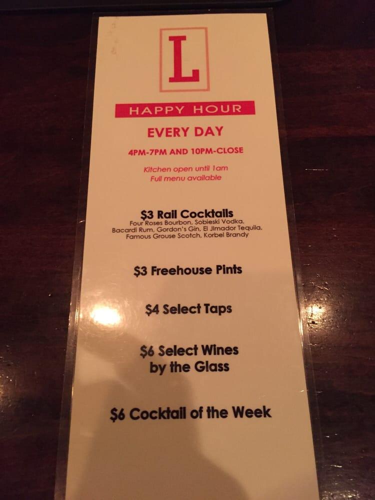 Menu at The Lowry pub & bar, Minneapolis
