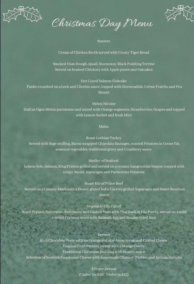 Menu at Rogue Bros At The Boat House restaurant, Queensferry