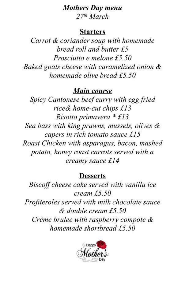 Menu at Aberdeen Arms pub & bar, Tarves