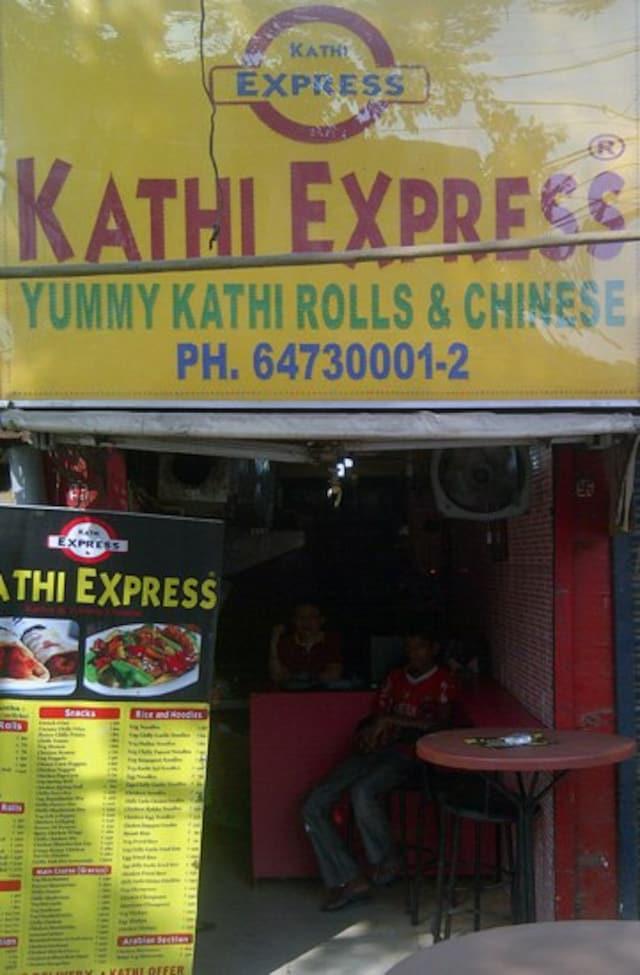 Menu at kathi express, Delhi, A-32