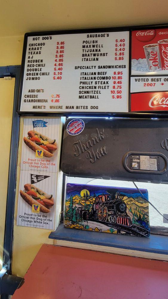 Menu at Margo's Vienna Station restaurant, Colorado Springs, W Colorado Ave