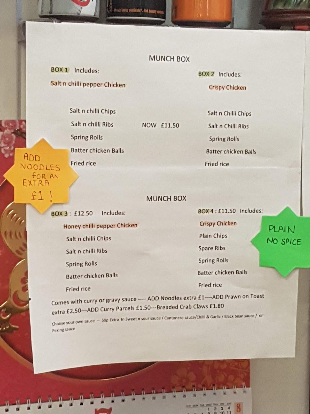 Menu at Dragon Pearl cottage Chinese take away restaurant, Newcastle ...