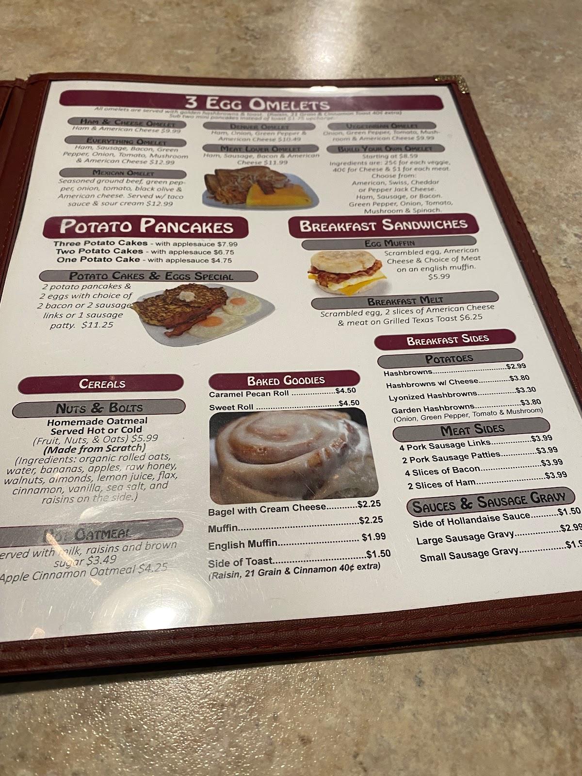 Menu at Randy's Family Restaurant, Eau Claire