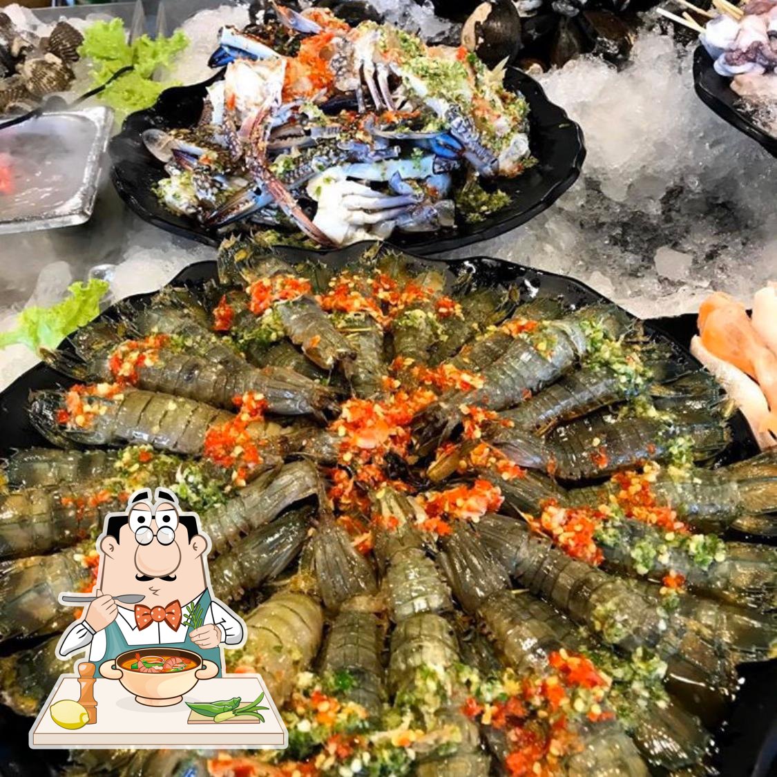 Mungkorn Seafood restaurant, Bangkok, 58/37 Ramkhamhaeng 127 Alley ...