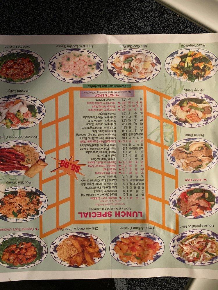 Menu at China Dragon restaurant, Tampa, Gunn Hwy