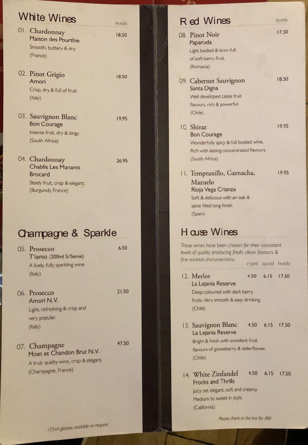 Menu at Lakeland Spice Cuisine restaurant, Keswick