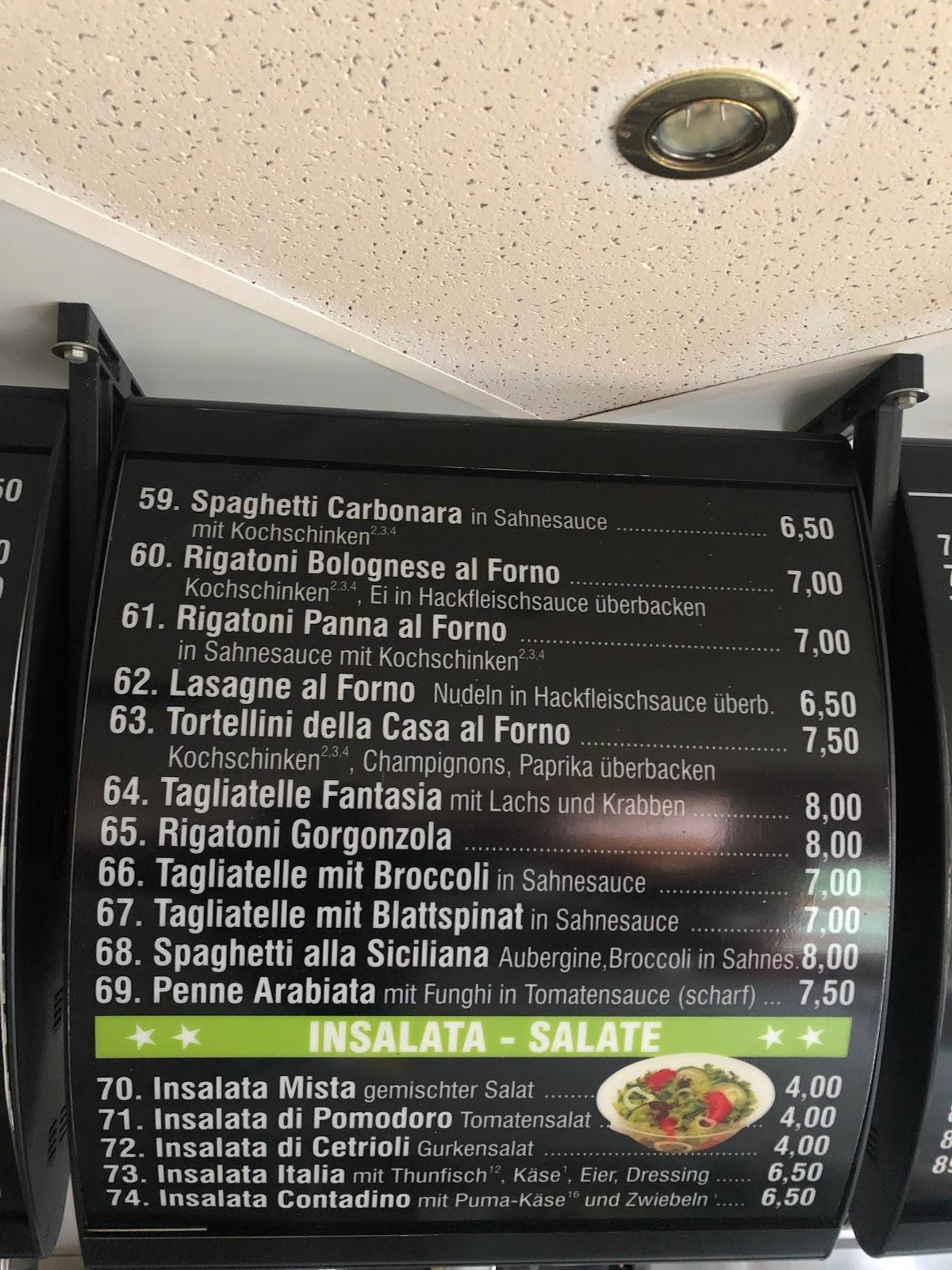 Menu at Baran, Kleve
