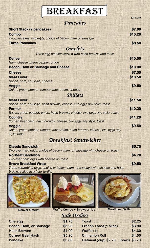 Menu at Monroe Family Restaurant, Monroe City