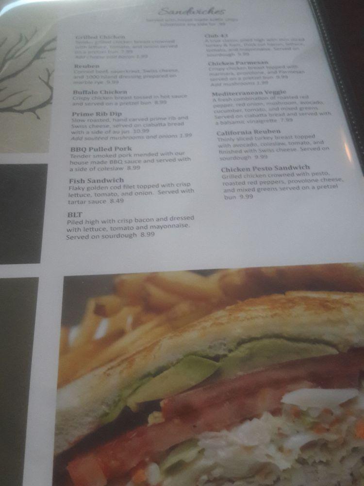 Menu at Latitude 43 pub & bar, Bay City