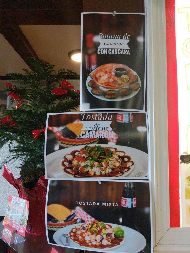 Menu at Taqueria Y Mariscos El Limon, Sacramento