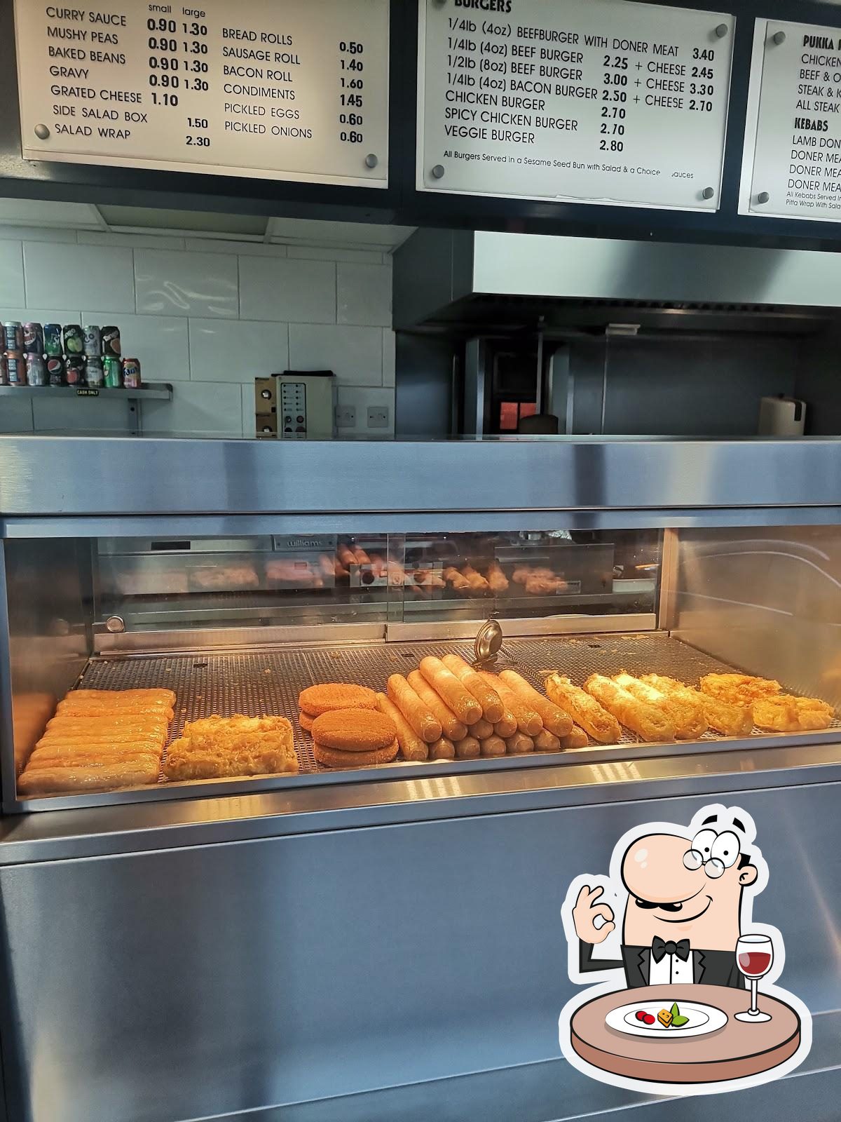 Atlantis Fish Bar in Kettering - Restaurant menu and reviews