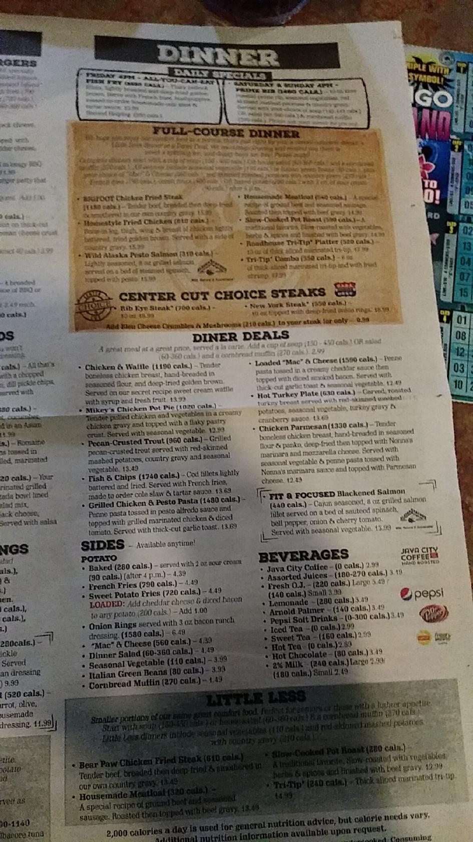 Menu at Black Bear Diner Federal Way restaurant, Federal Way