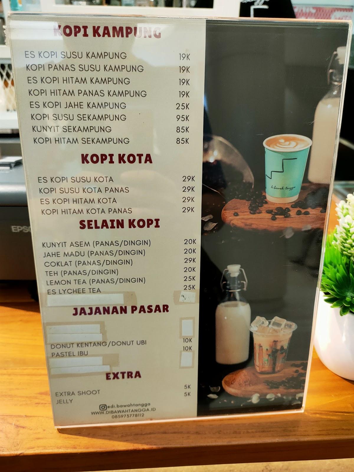 Carta de Kopi Dibawah Tangga - Mall Alam Sutera, Tangerang