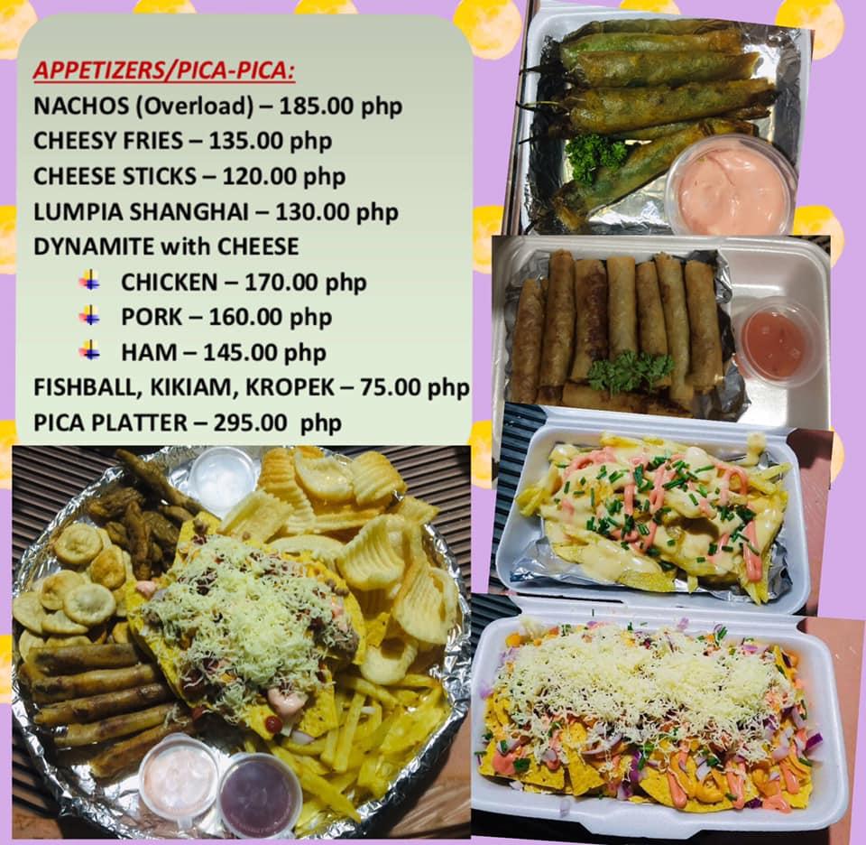 Menu at Yul Aroma Restobar, Legazpi City