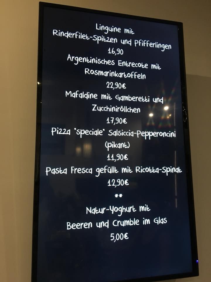Speisekarte von Danilo's pizza, Weinheim