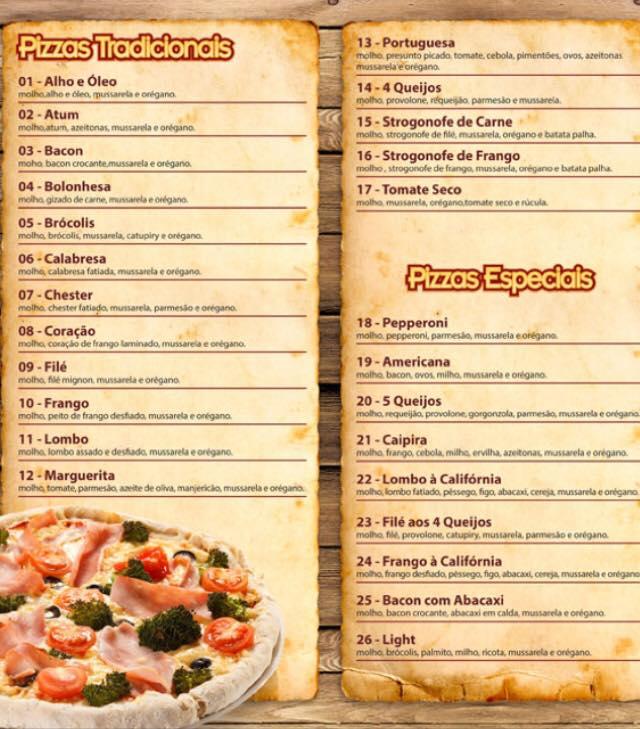 Carta del pub y bar Boteco do Diba, Brasil, Av. Patrício São Paulo