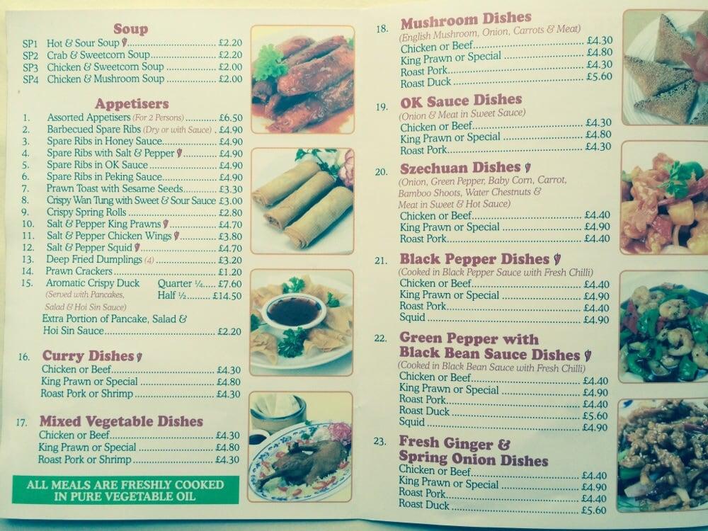 Menu at 168 Chinese Takeaway fast food, Leeds, 17 Alexandra Rd