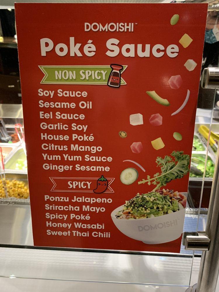 Меню ресторана DOMOISHI ramen-poke-tea-wings, Чесапик, Chesapeake ...