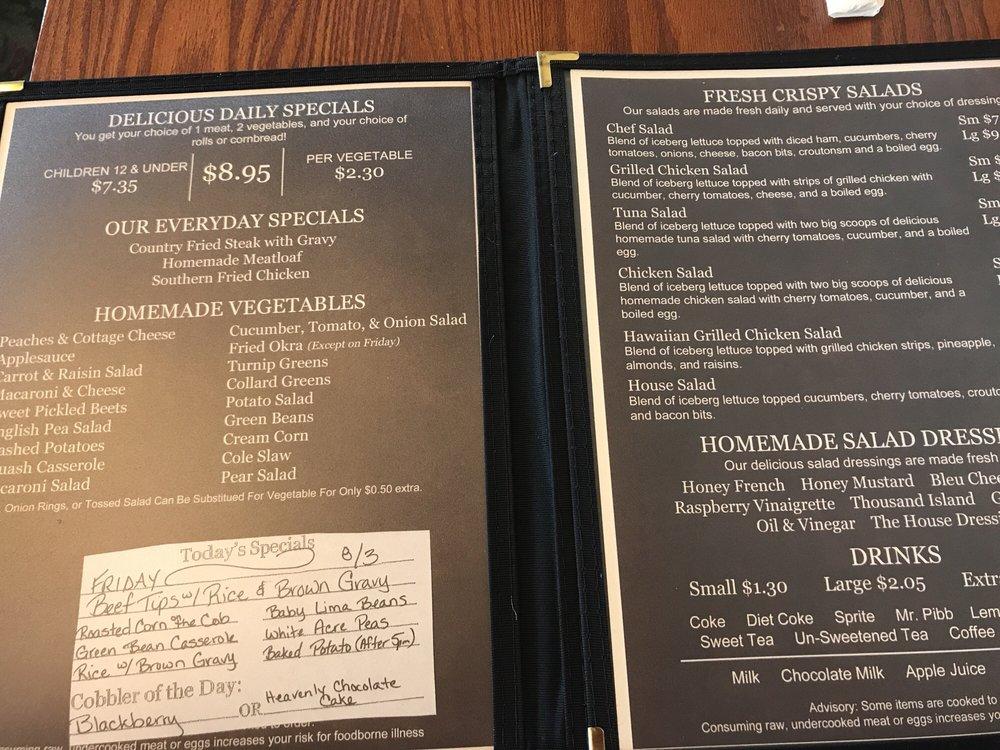 Carta del restaurante Midway Meal House, Alpharetta