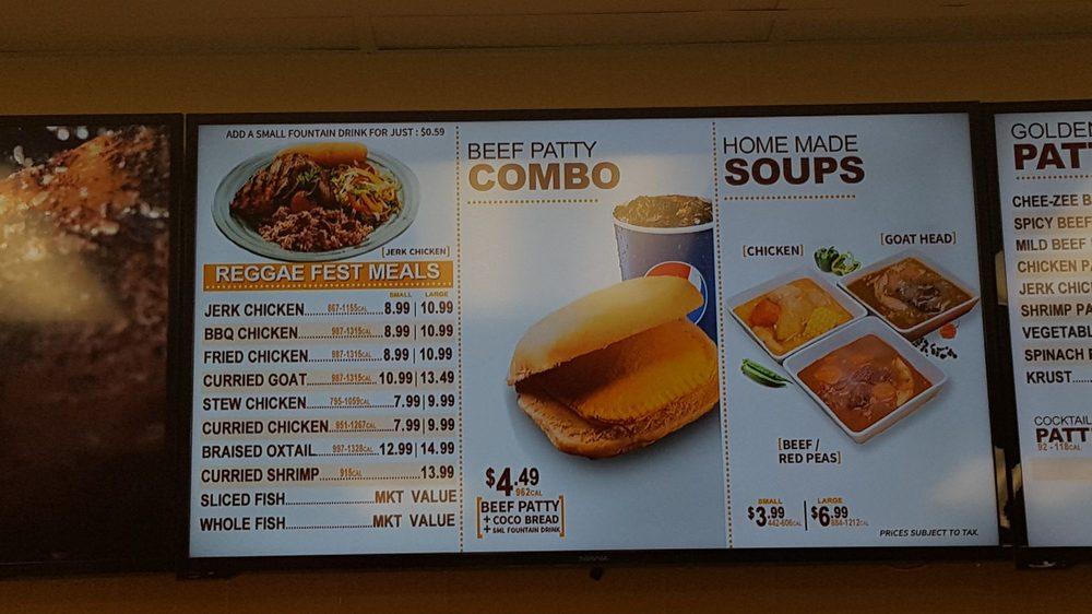 Menu at Golden Krust Caribbean Restaurant, Houston, Westheimer Rd