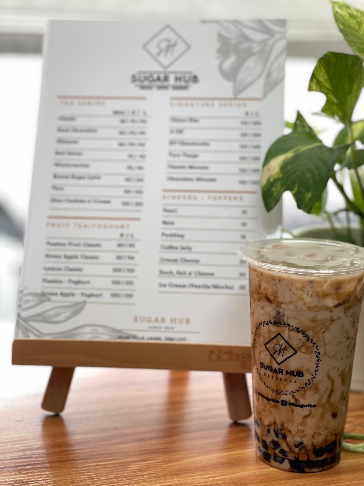 Menu at Sugar Hub, Cebu City, Cebu Veterans Dr