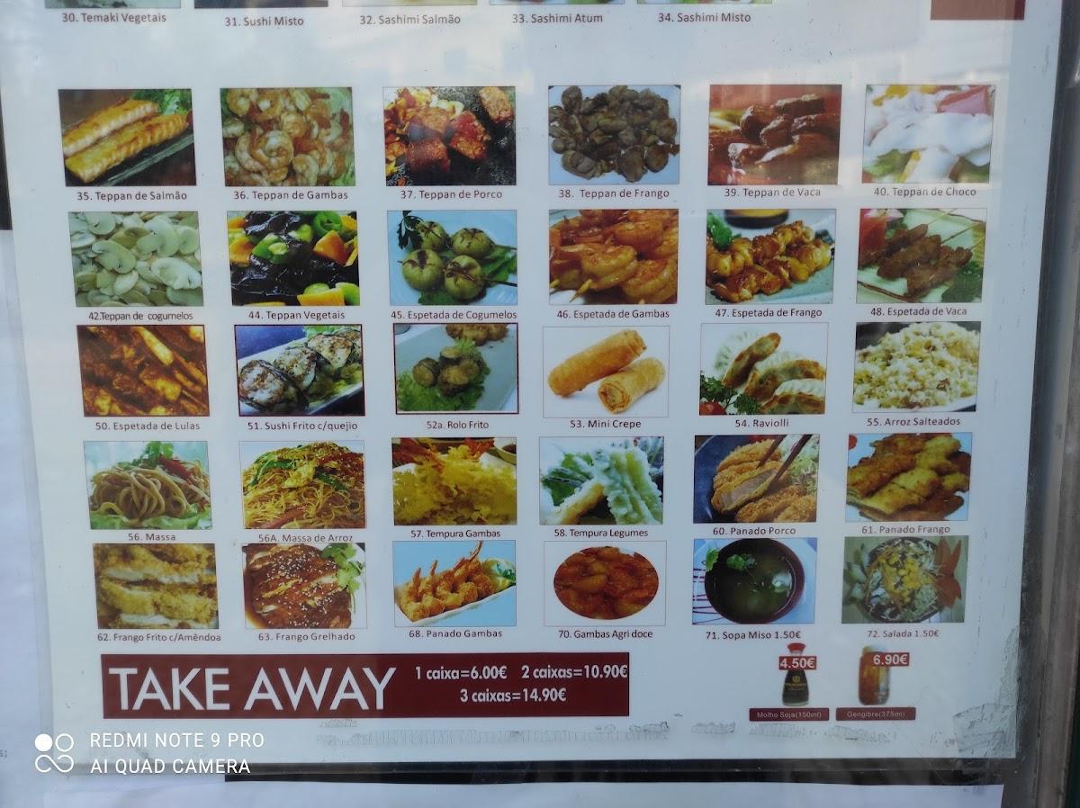 Menu em Matuya restaurante, Lisboa, Estr. de Benfica 542B