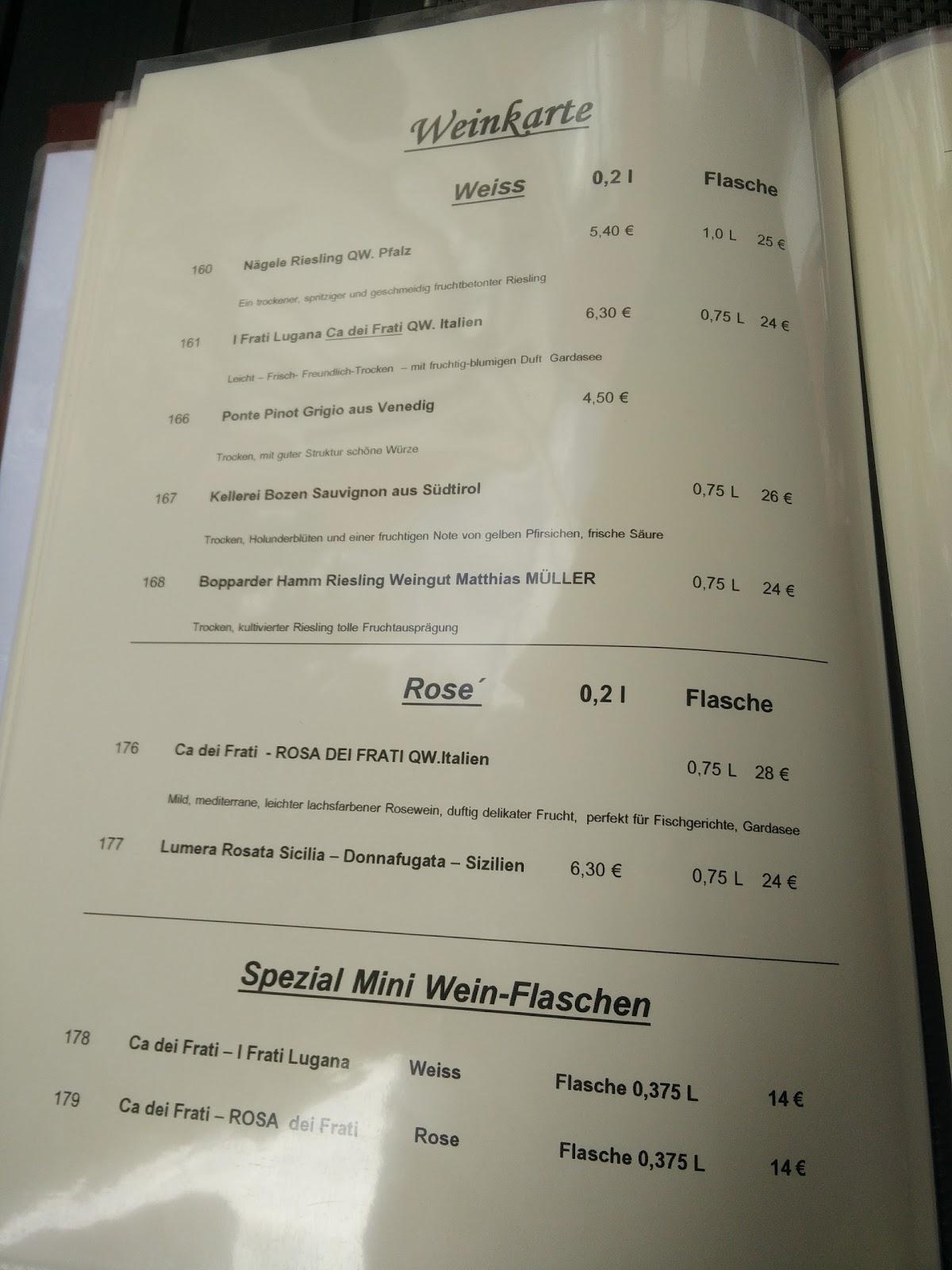 Speisekarte von Restaurant Mediterran bei Zoran, Abensberg
