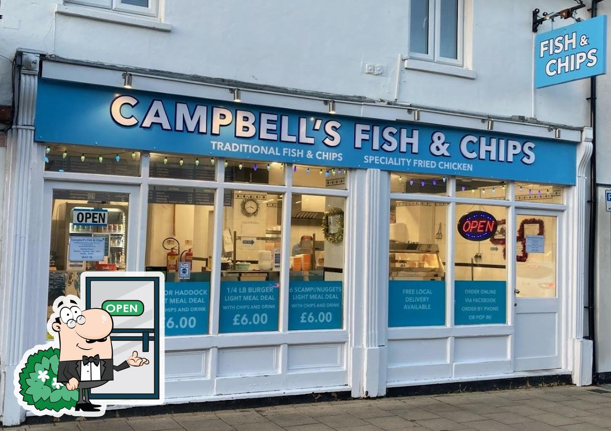 Restaurante Campbell's Fish & Chips, Alton - Carta del restaurante y ...