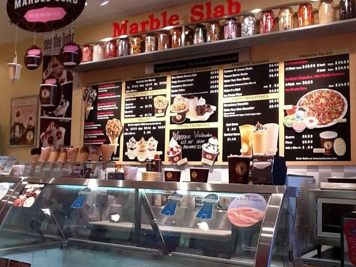 Menu at Marble Slab Creamery cafe, Anchorage, North Muldoon Road #155