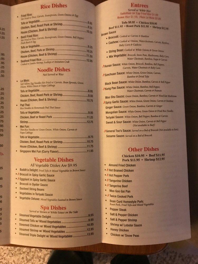 Menu at Chico & Chang restaurant, Atlanta, 475 Bill Kennedy Wy SE B