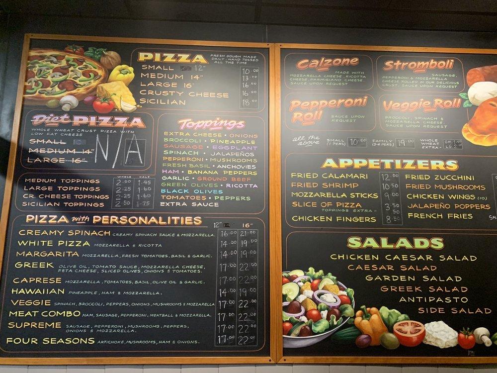 Menu at Grande Pizza pizzeria, Plantation, W Sunrise Blvd
