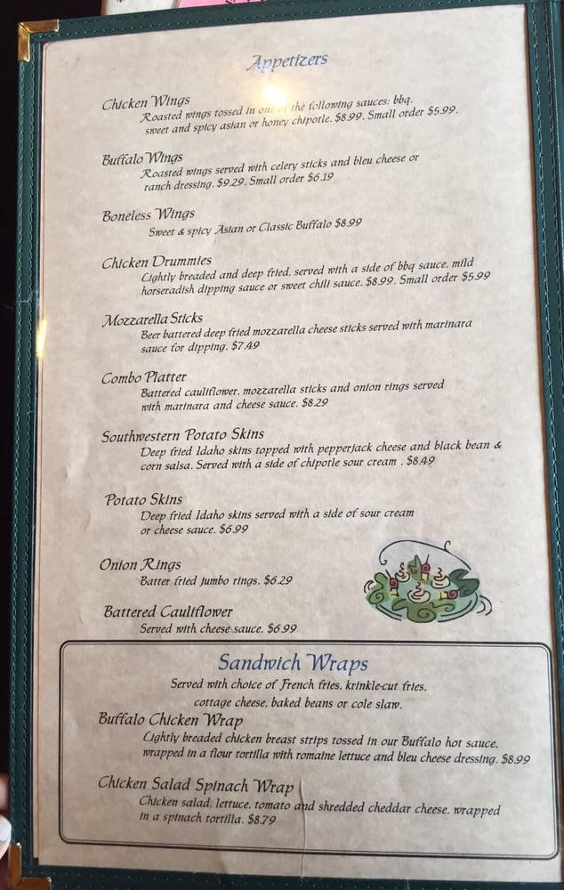 Menu at Forest Lake Restaurant, Grand Rapids
