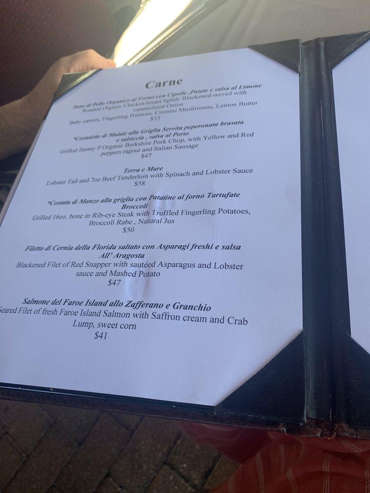 Menu at Alberto's on Fifth - Fine Italian Restaurant, Naples