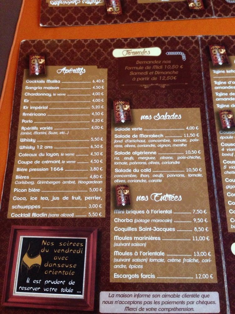 Menu at Restaurant Chez Remy, Nantes