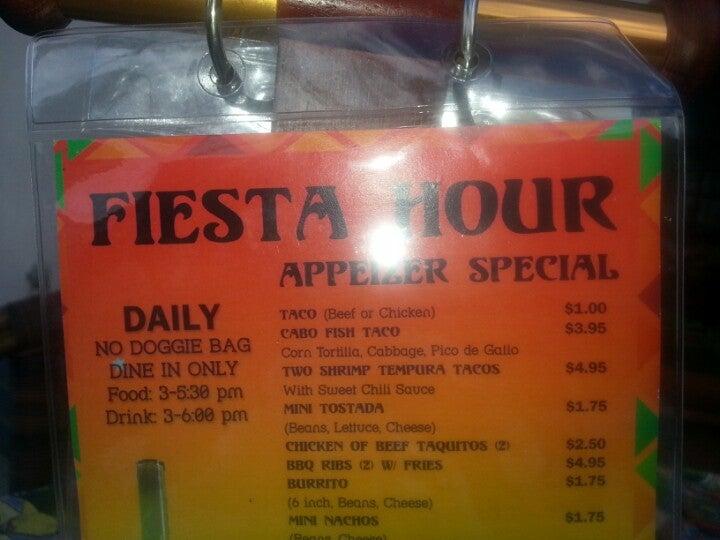 Menu at Don Diego's of Indian Wells pub & bar, Indian Wells