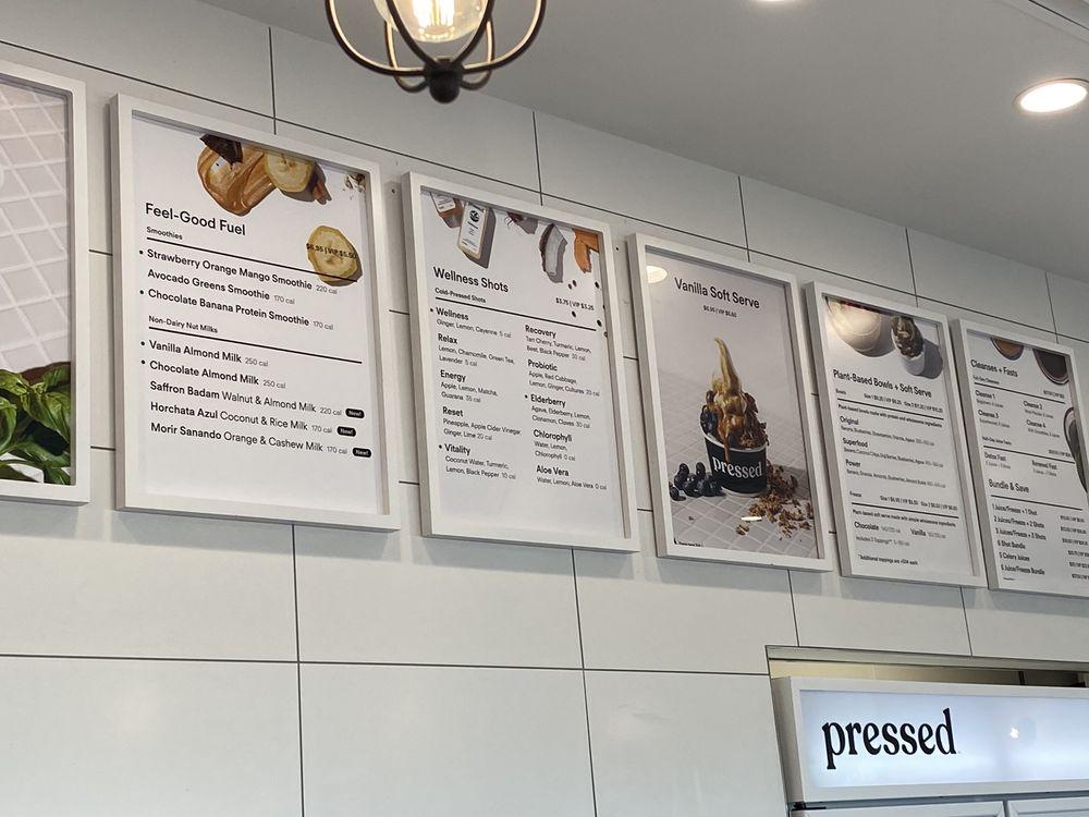 Menu at Pressed pub & bar, Dallas, Belt Line Rd STE 104