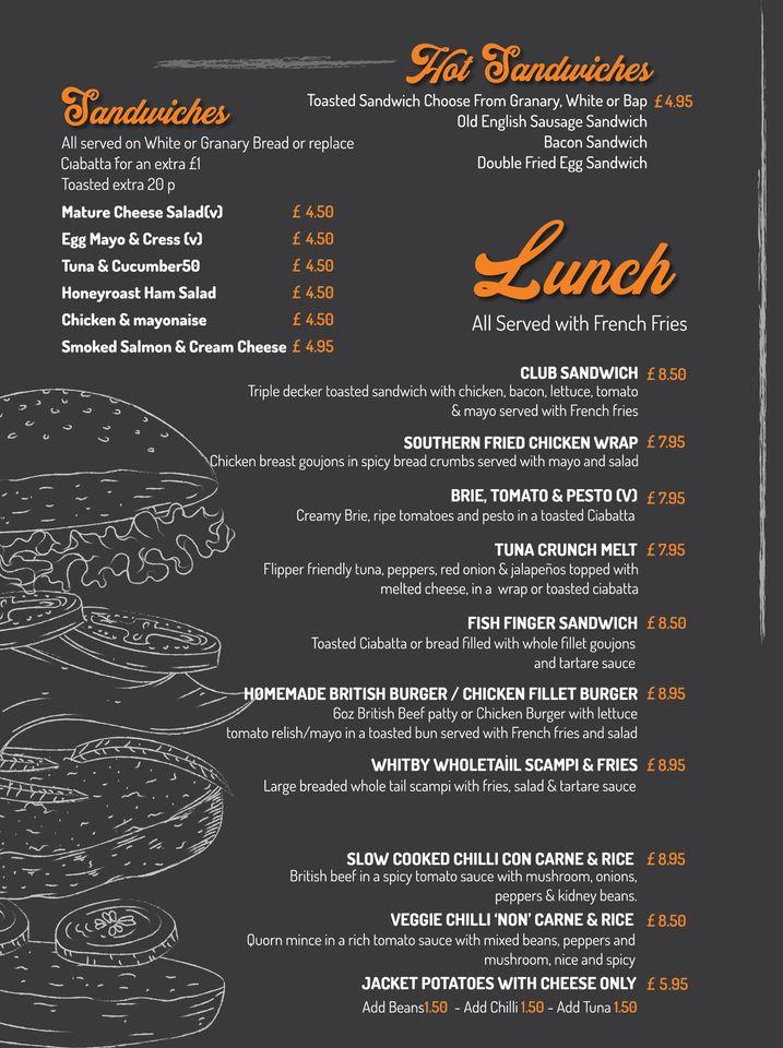Menu at Hayes Street Kitchen cafe, Bromley