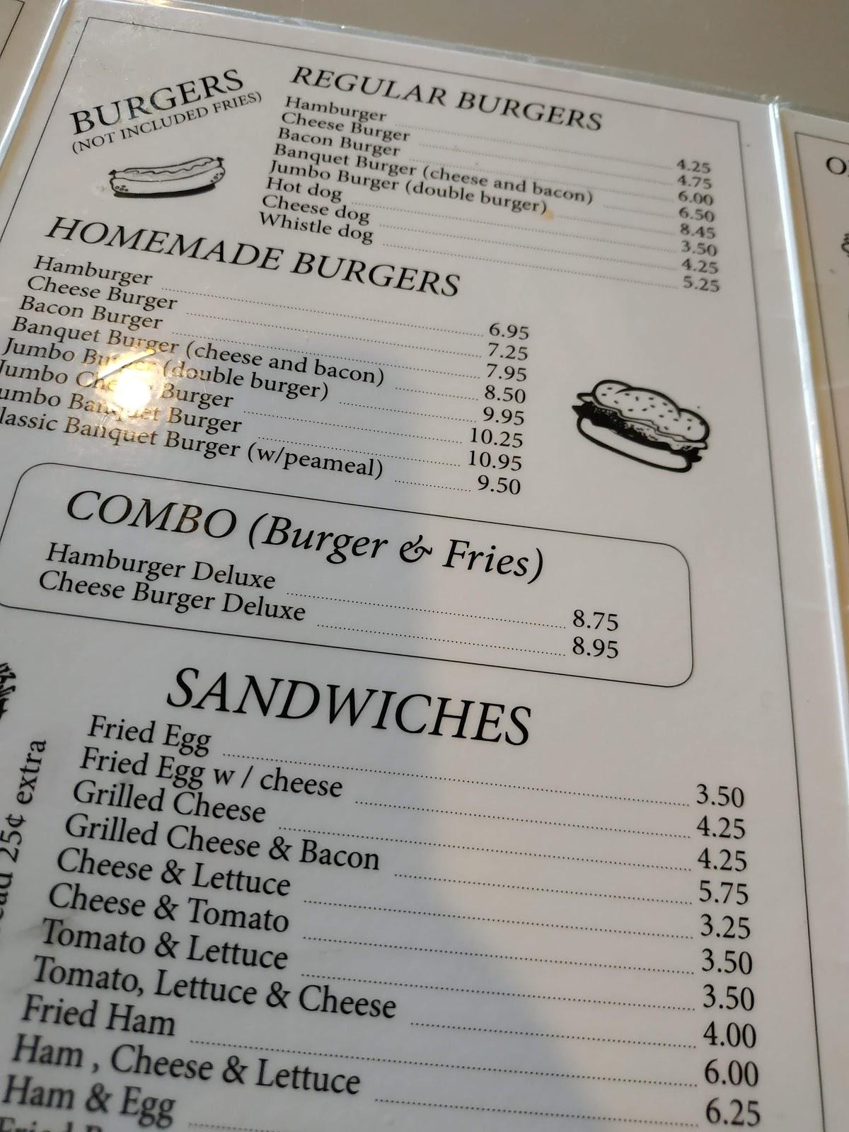 Menu at Jumbo Burgers Restaurant, Pickering, 512 Kingston Rd