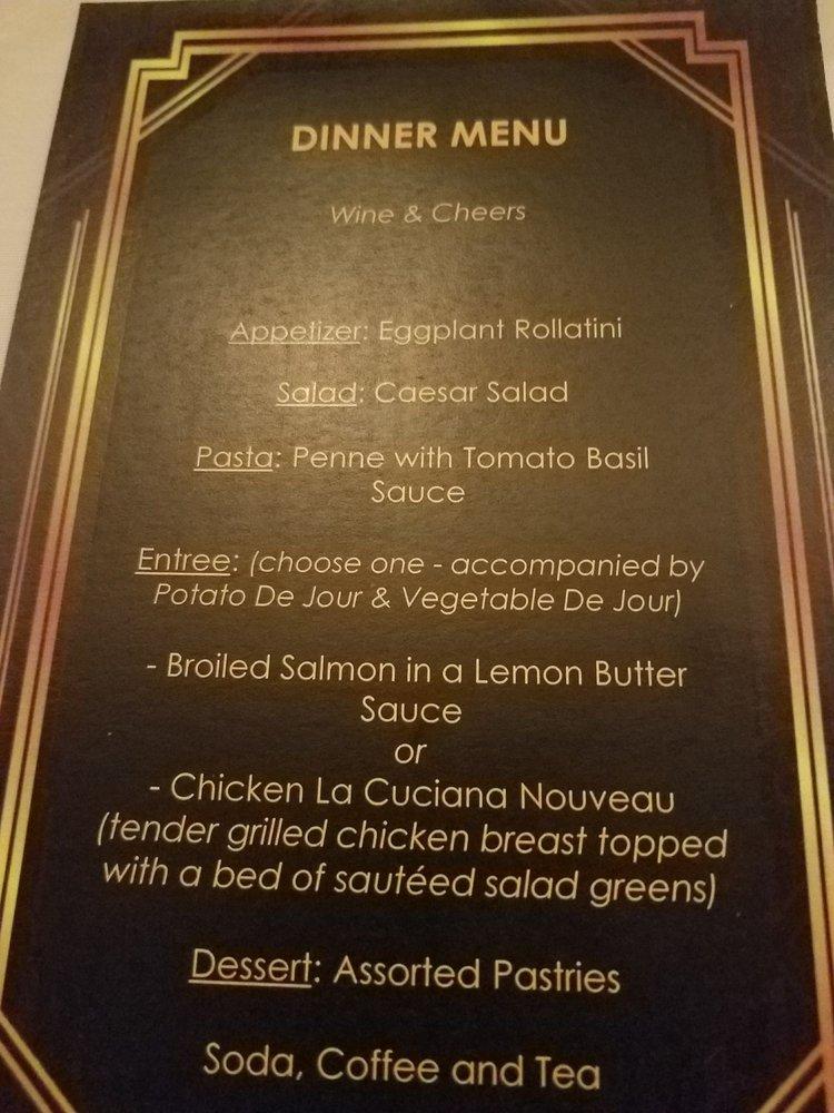 Menu at La Cucina Nouveau restaurant, Marlboro Township, 167 Route 9 South