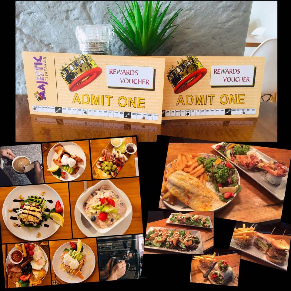 Menu at The Point Cafe Restaurant, Port Macquarie