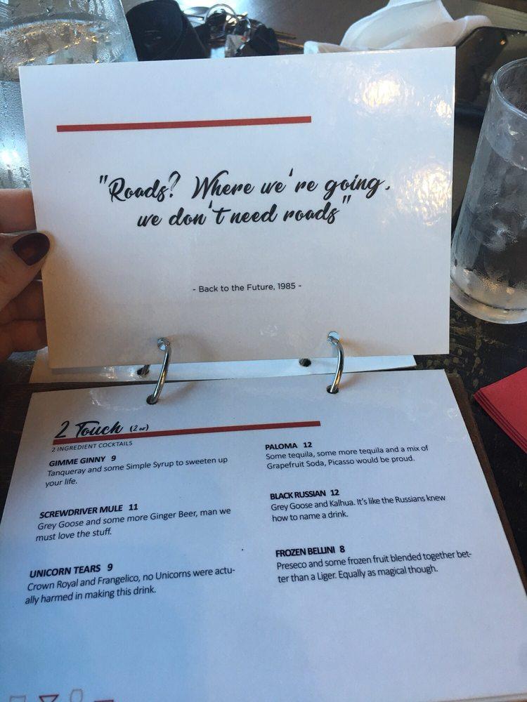 Menu at Cause & Effect - Bar & Lounge, Hamilton