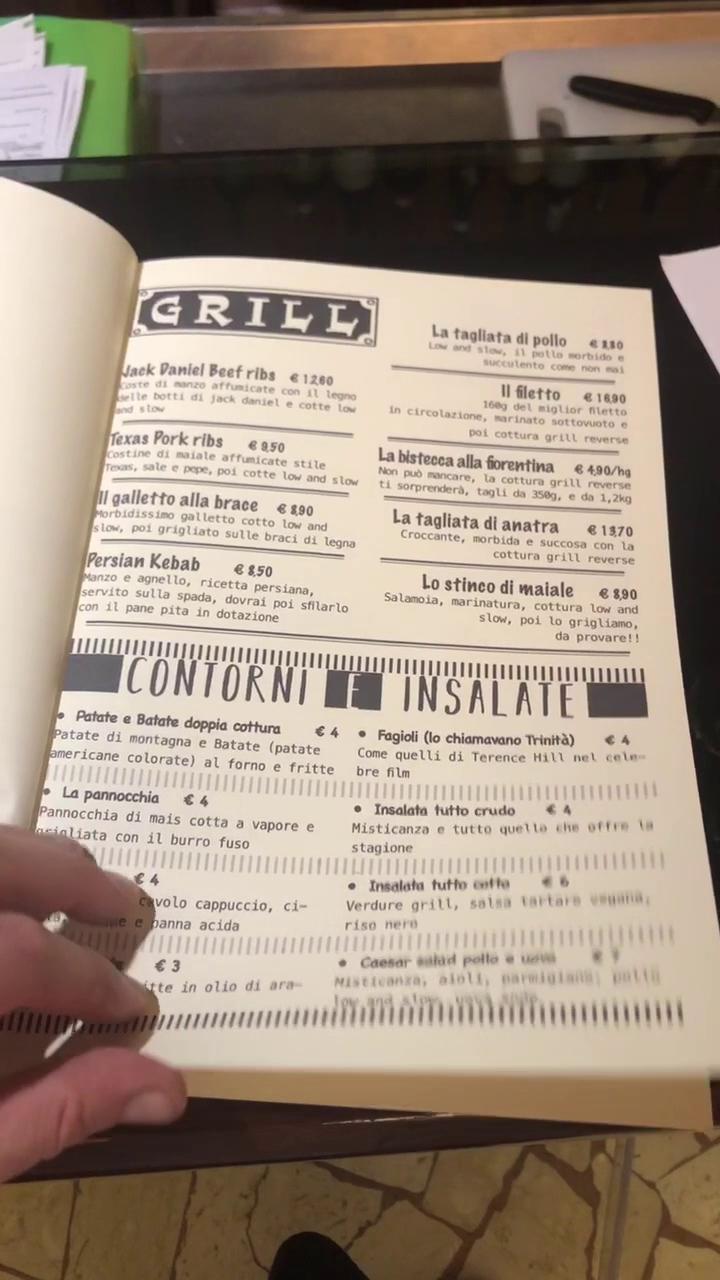 Menu at Max BBQ and Grill, Padua, Via Niccolò Tommaseo