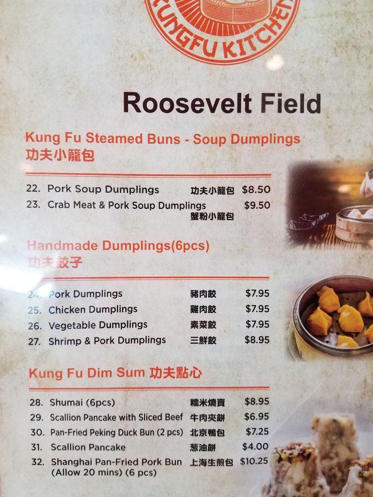 Carta del restaurante Kungfu kitchen, Garden City, 630 Old Country Road