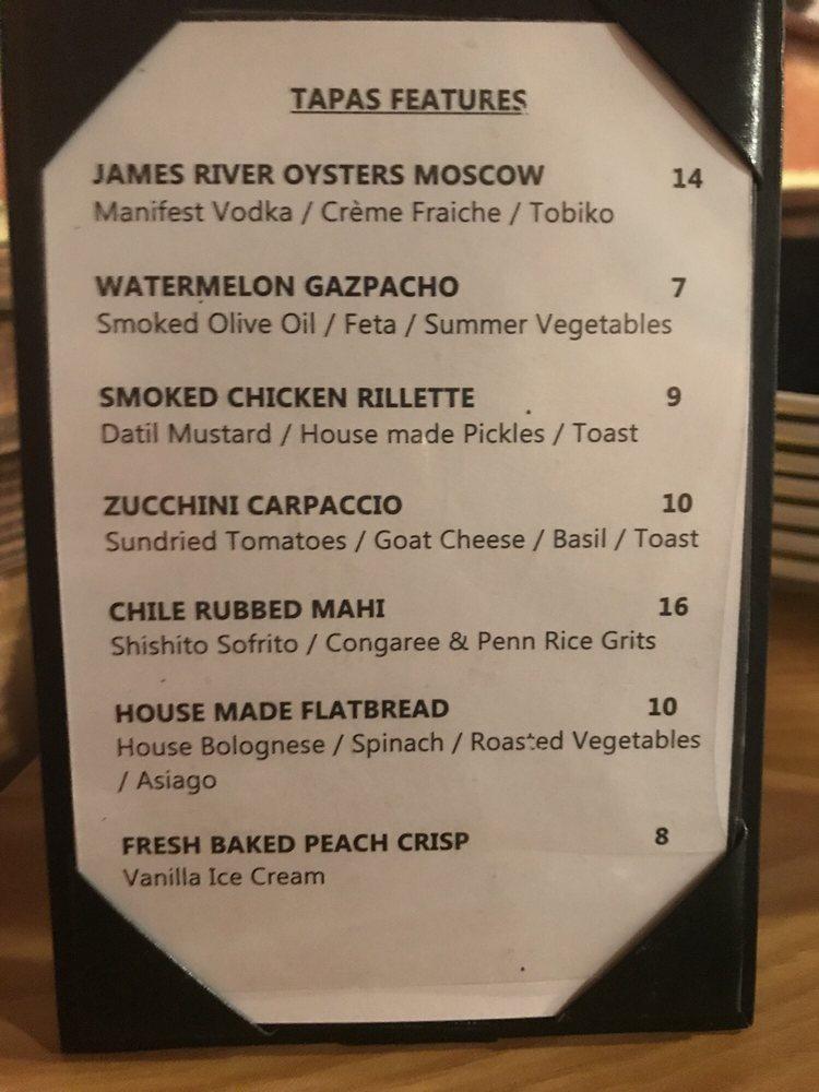 Menu at Royal Palm Village Wine & Tapas pub & bar, Atlantic Beach