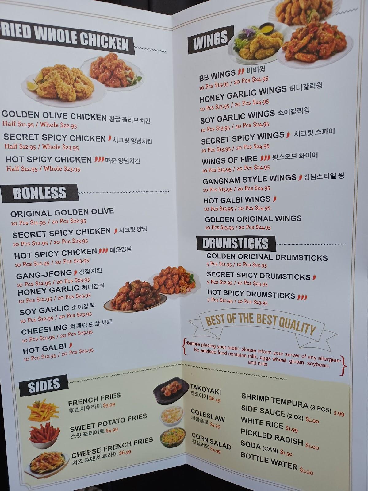 Menu at Ten Asian Food Hall restaurant, Cherry Hill