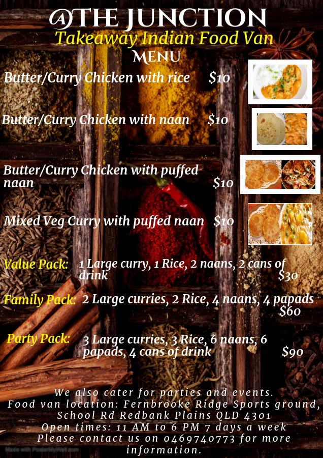 @The Junction (Takeaway Indian Food van) in Redbank Plains