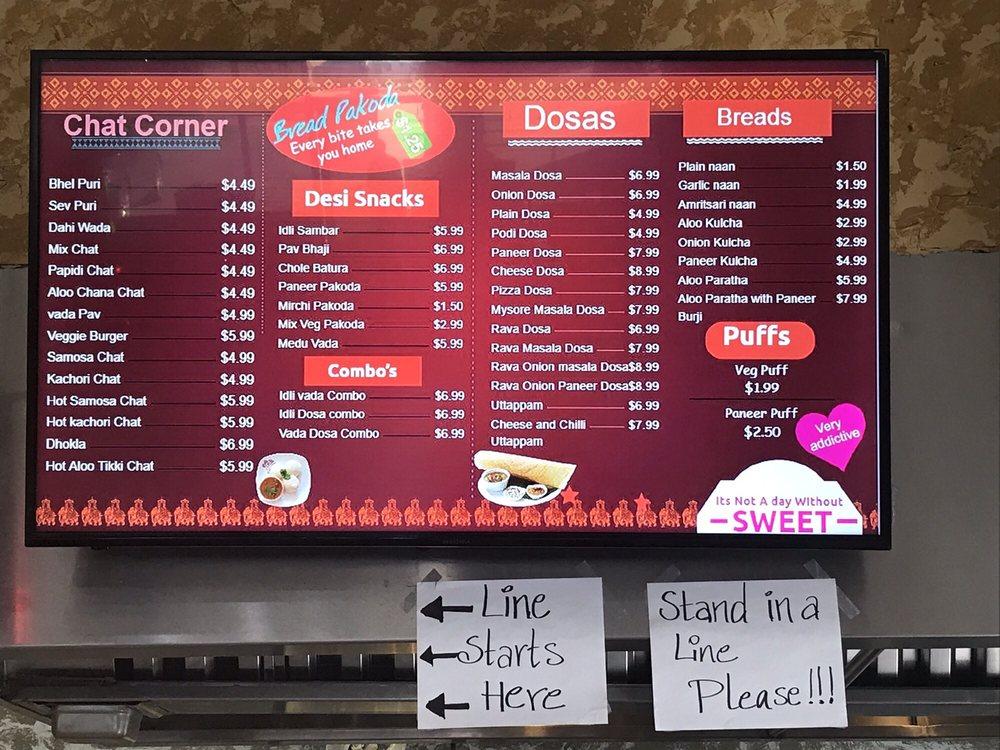 Menu at ROYAL SWEETS & FAST FOOD, Irving