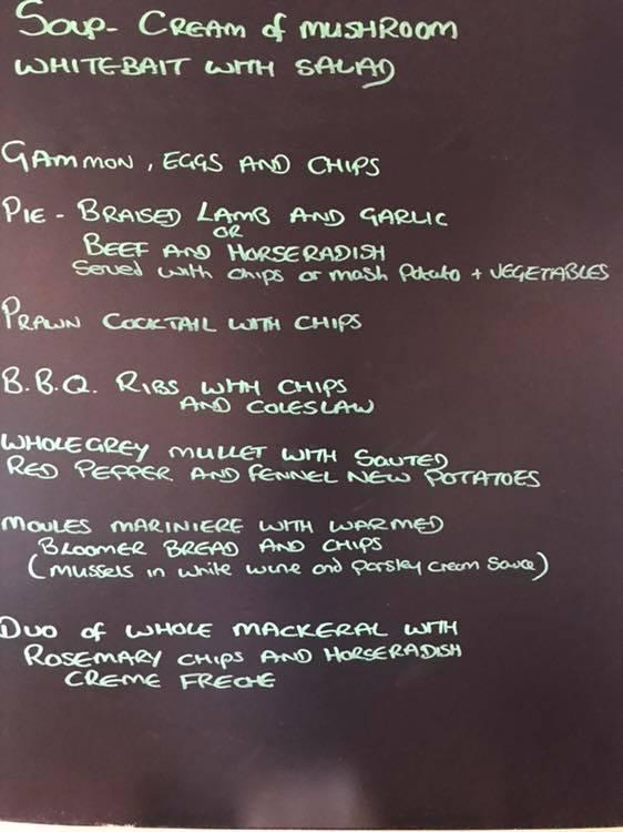 Menu at The Fox Leafield pub & bar, Witney