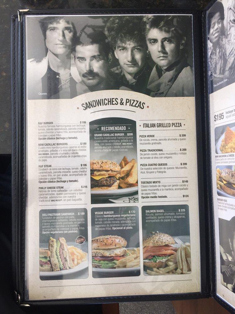 Carta del restaurante Rock&Feller's Alto Rosario, Rosario, S2013DJK
